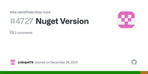 Nuget Version Issue Elsa Workflows Elsa Core GitHub
