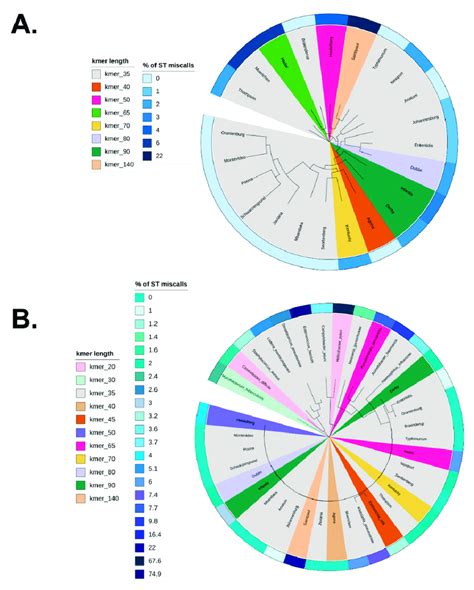 Phylogeny Guided Display Of Optimal K Mer Length And Algorithmic