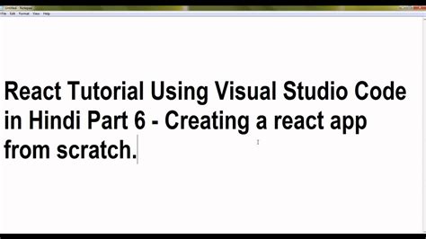 React Visual Studio Code Tutorial Mpocopper