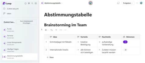 Loop Komponenten in OneNote einfügen Anleitung