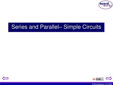 PPT Series And Parallel Simple Circuits PowerPoint Presentation Free Download ID