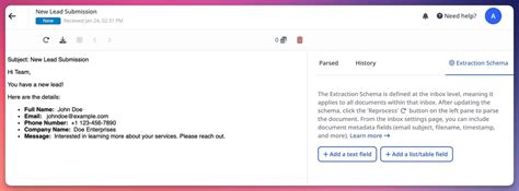 Best Email Parser In Extract Data From Emails With AI
