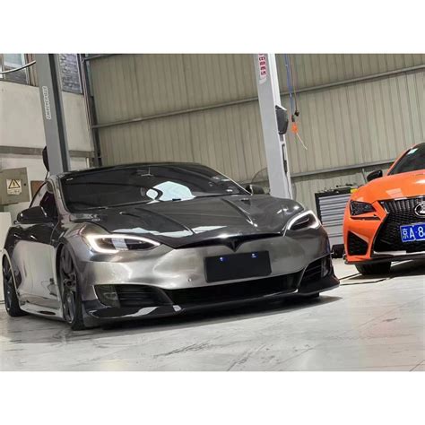 Capó De Carbono Para Tesla Model S 2012 2020