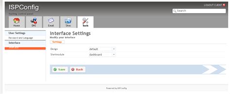 Screenshots Of ISPConfig Version VNKB Com