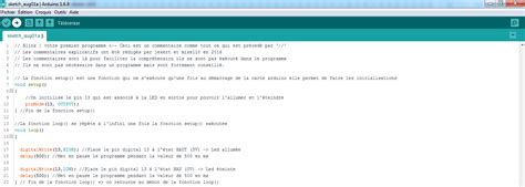 Initiation à la programmation Arduino Blink