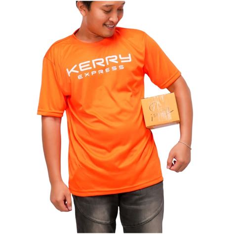 A041 เสื้อยืดคอกลม สกรีนลายkerry เนื้อผ้ากีฬา ผ้านุ่ม ลื่น สวมใส่สบาย เรียบไม่ต้องรีด แห้งไว ไม่