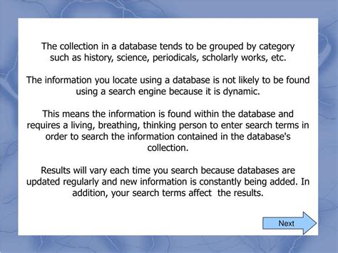 Ppt Database Vs Search Engine Powerpoint Presentation Free Download