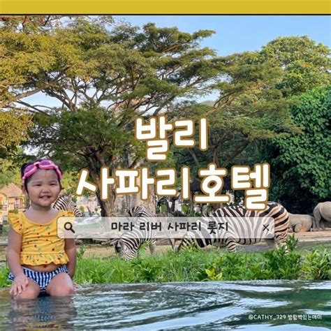 아이와해외여행 발리 이색숙소 마라 리버 사파리 롯지 호텔 트위가룸 키파루 패밀리룸 수영장 후기 네이버 블로그