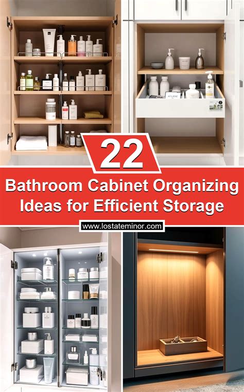 22 Bathroom Cabinet Organizing Ideas For Efficient Storage Lost At E