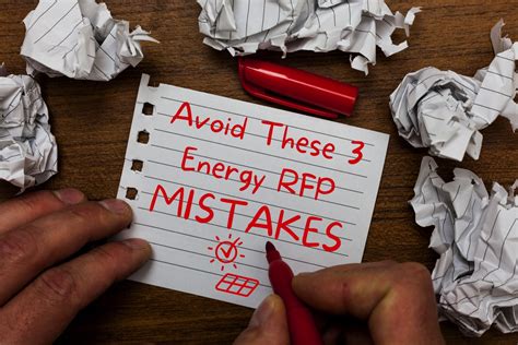 Avoid These 3 Common Mistakes In Your Energy Procurement Bid Submission Compass Energy Consulting