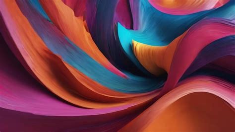 3d Rendering Abstract Background Premium Ai Generated Image