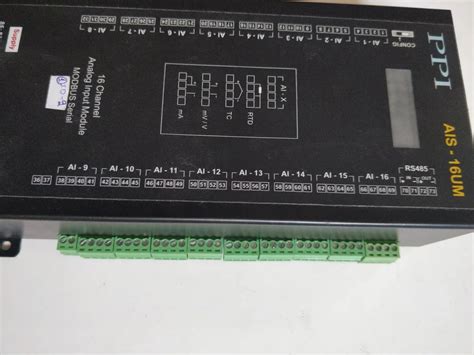 Analog Input Modules Universal Channel Analog Input Module Manufacturer From Chandigarh