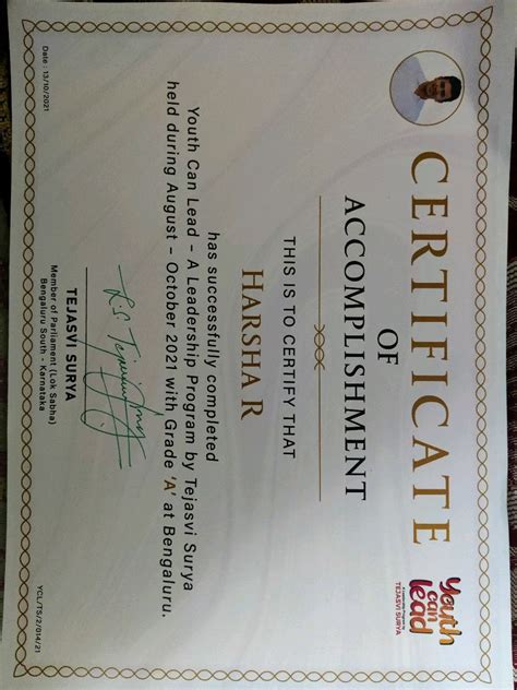 Harsha R On Linkedin Youthcanlead