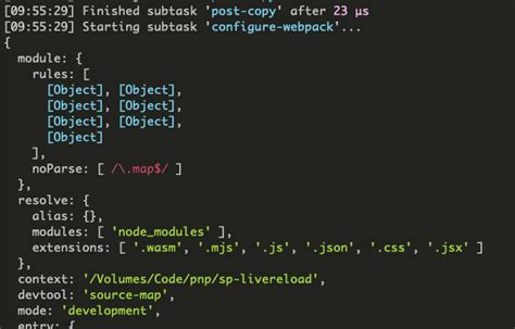 how to enable webassembly in sharepoint framework