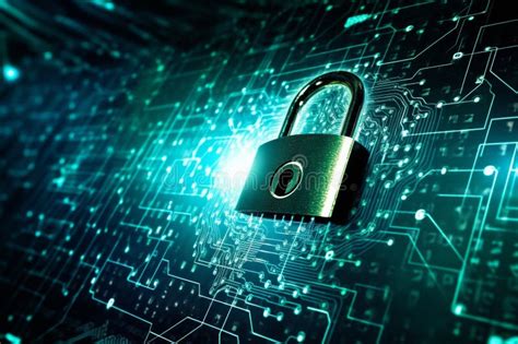 concept of digital data protection and cyber security system
