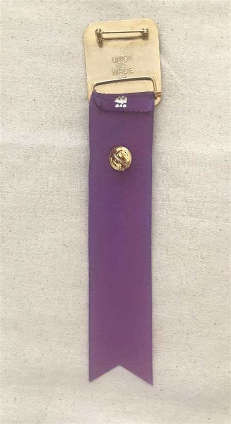 1980 Democratic Convention Delegate Ribbon With Badge Gem