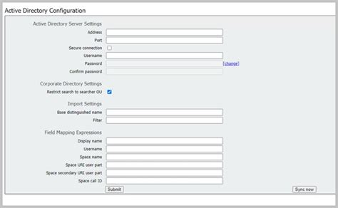 configure cms ldap integration cisco