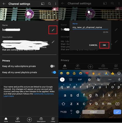 Change YouTube Channel Name Without Changing Google Account Name