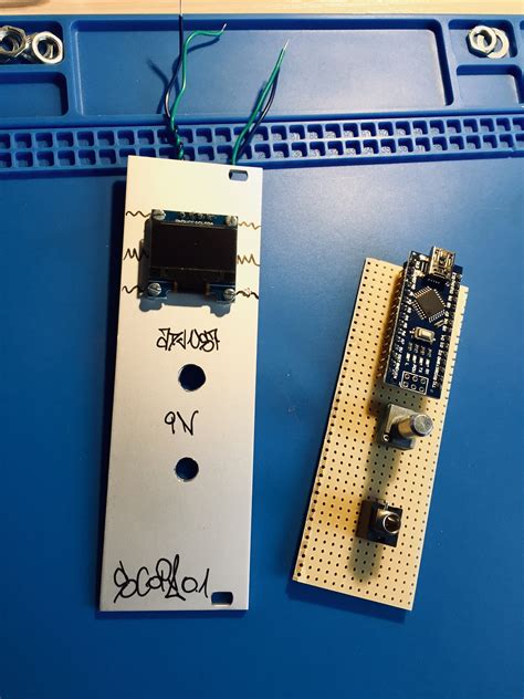 Scope 01 Handmade Arduino Oscilloscope For Eurorack Synthesizer
