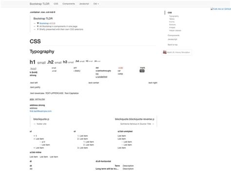 Bootstrap Tldr By Anvoz A Undefined Template Built At Lightspeed