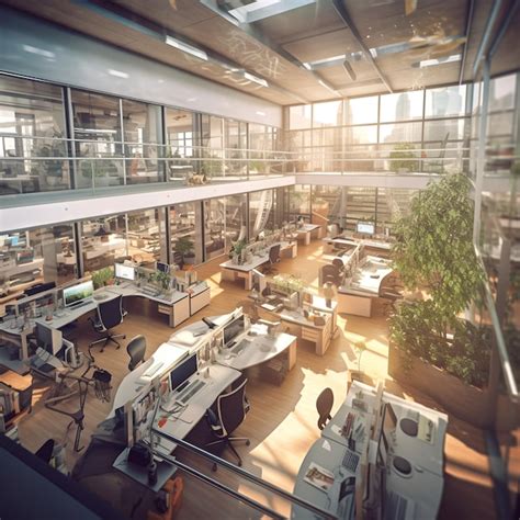 Premium Ai Image Snapshot Of An Office Area