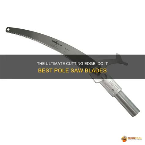 The Ultimate Cutting Edge Do It Best Pole Saw Blades Shuntool