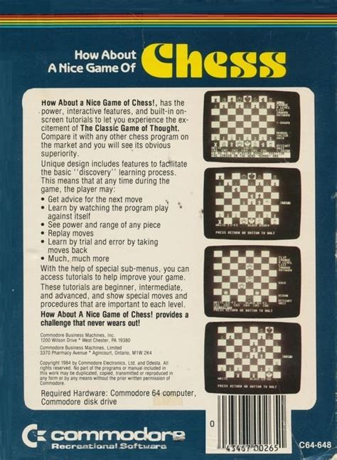 How About A Nice Game Of Chess Images Launchbox Games Database
