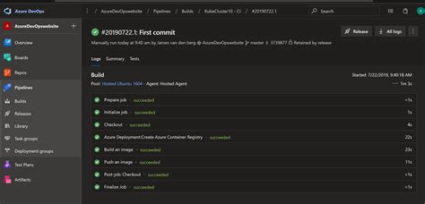 Installing And Maintaining Azure Kubernetes Cluster Aks Containerinsights Azuredevops