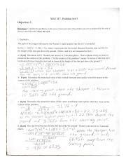 MAT Problem Set Pdf Course Hero