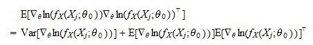 Covariance Matrix Of The Maximum Likelihood Estimator
