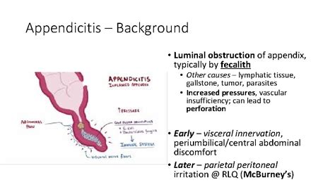 Gi Topics Appendicitis Diverticulitis Obstruction Mesenteric Ischemia Thomas