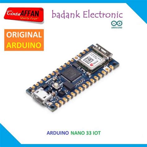 Jual Arduino Nano 33 Iot Badank Electronic Tokopedia