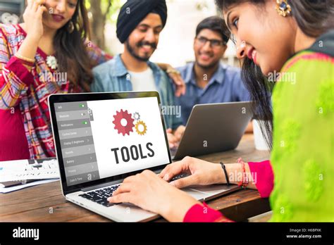 Tools Settings Configuration Setup Concept Stock Photo Alamy