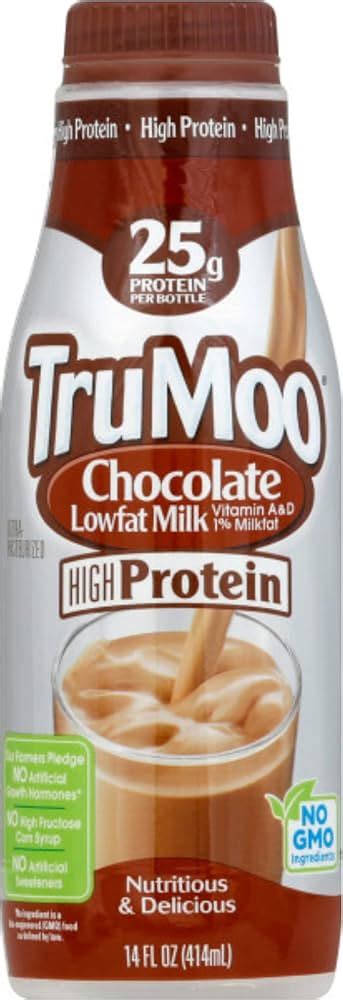 Trumoo Chocolate Milk Carton Trumoo 1 Lowfat Chocolate Milk 1 Gal