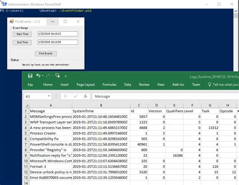 GitHub BeanBagKing EventFinder Finds Event Logs Between Two Time Points Useful For Helpdesk
