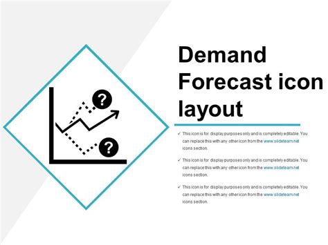 Demand Forecast Icon Template Ppt Slide Show Powerpoint Slide