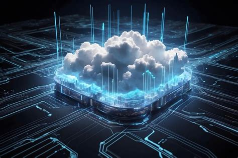 The Importance Of Cloud Computing And Data Privacy Premium Ai Generated Image