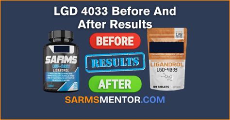 Before And After Lgd 4033 Results