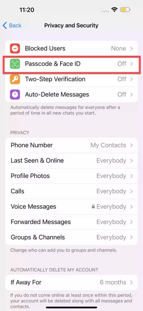 How To Unlock Telegram With Face Id And Passcode On Iphone Ichumz