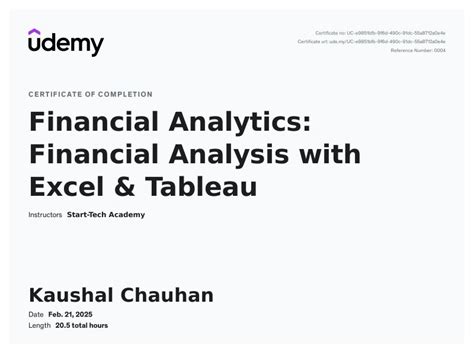Financialanalytics Datadriven Continuouslearning Udemycertification