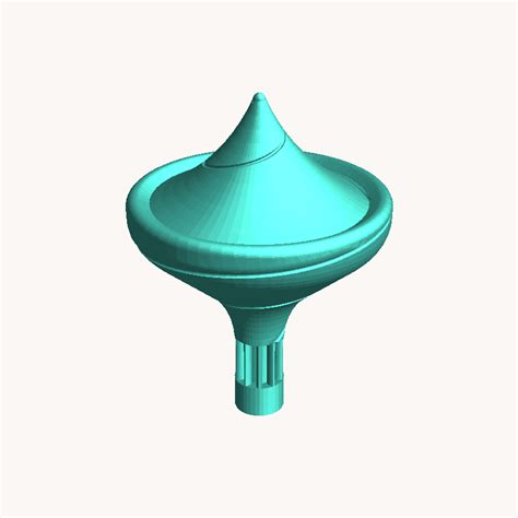 免费桌游与卡牌游戏stl下载 陀螺 平头哥