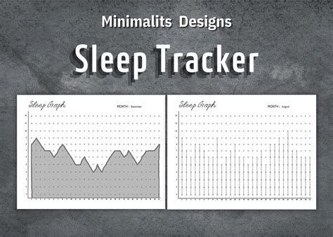 Sleep Tracker Sleep Chart Printable Sleep Graph Sleep Journal Sleeping Diary Sleep Log