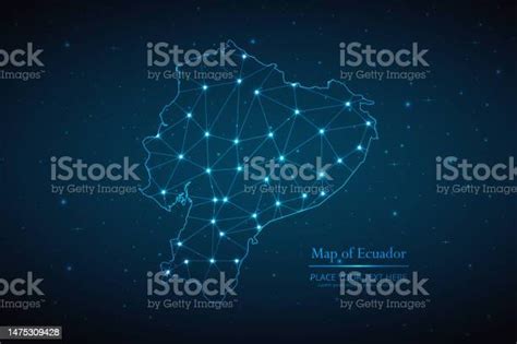 에콰도르 기하학적 메쉬 다각형 네트워크 라인의 추상지도 0명에 대한 스톡 벡터 아트 및 기타 이미지 0명 3차원 형태