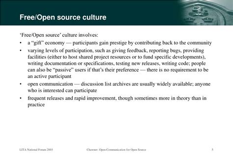 Ppt Open Communication For Open Source Powerpoint Presentation Free Download Id 5068119