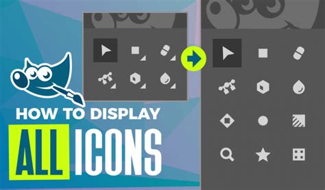 How To Show All Tools In Gimp And Remove Tool Groups Logos By Nick