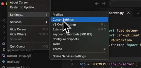 how to build a custom mcp server for cursor open source