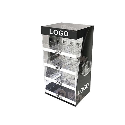 Acrylic Countertop Display Stand For Cigarettes Custom Design Wow