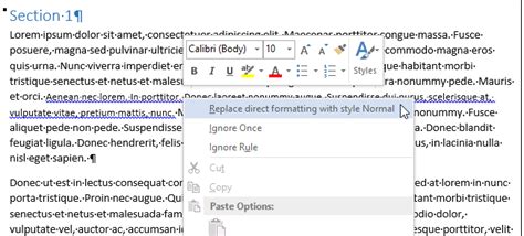 آموزش غیر فعال کردن خط های آبی زیر کلمات در نرم افزار ورد فرازسافت