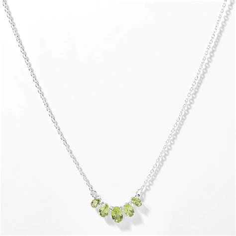 Peridot Gemstone Necklace Himalayan Gems