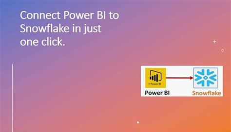 Amulya Kumar Panda On Linkedin Connect Power Bi To Snowflake In Just